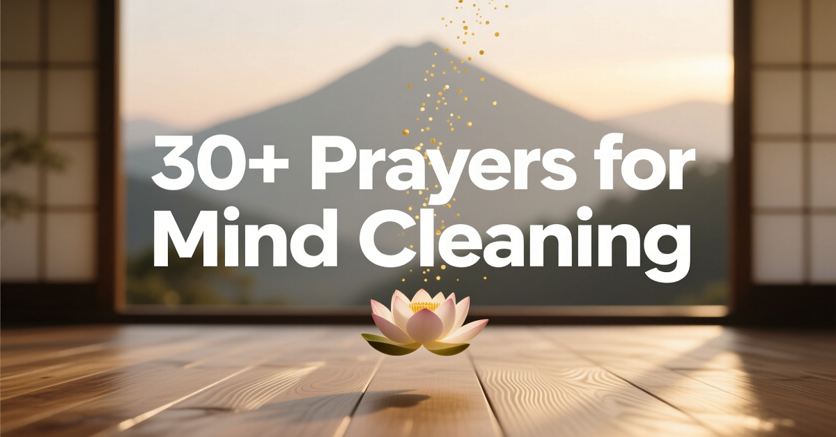30+ Prayers for Mind Cleansing - Biblical Toker