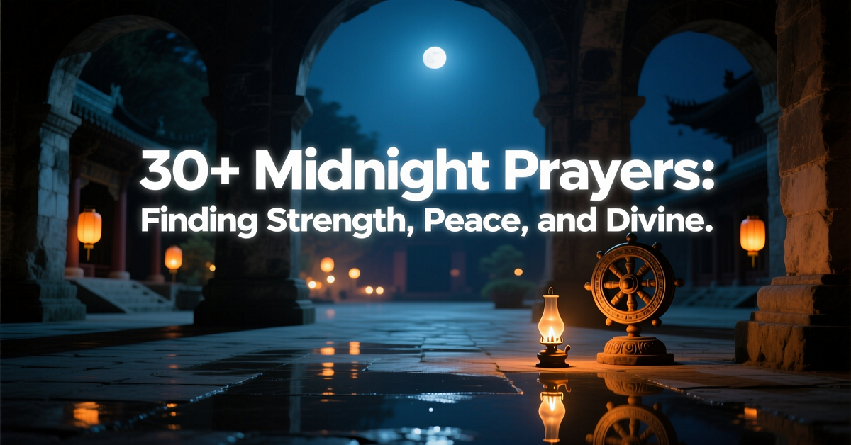 30+ Midnight Prayers: Finding Strength, Peace, and Divine - Biblical Toker